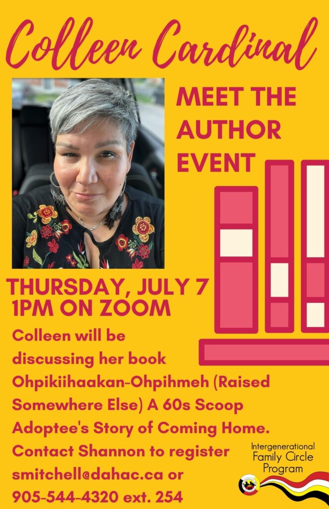 Colleen Cardinal - meet the author - De dwa da dehs nye>s Aboriginal ...