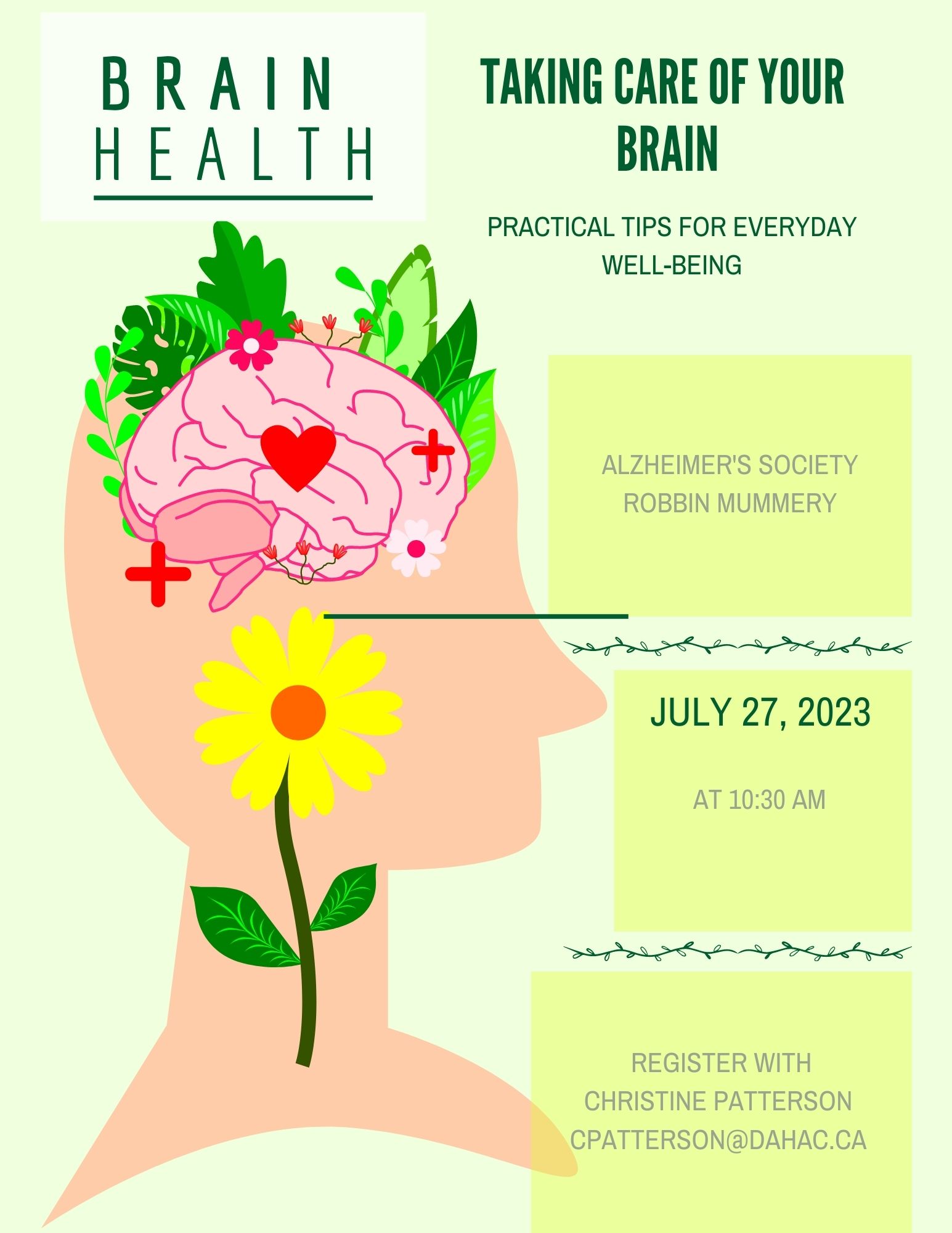 Brain Health - De dwa da dehs nye>s Aboriginal Health Centre