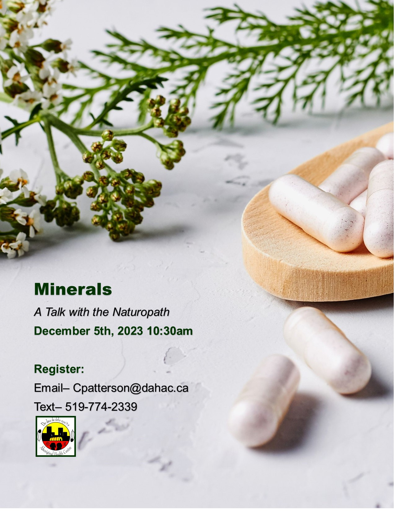 Minerals: talk with the Naturopath - De dwa da dehs nye>s Aboriginal ...