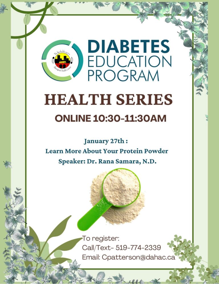 Learn More about Protein Powder - De dwa da dehs nye>s Aboriginal ...